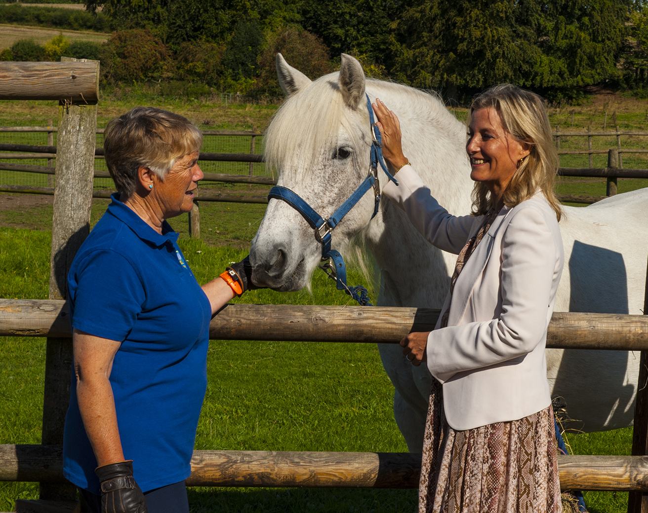 PICTURES: Sophie, Duchess of Edinburgh, visits Shrewton charity ...
