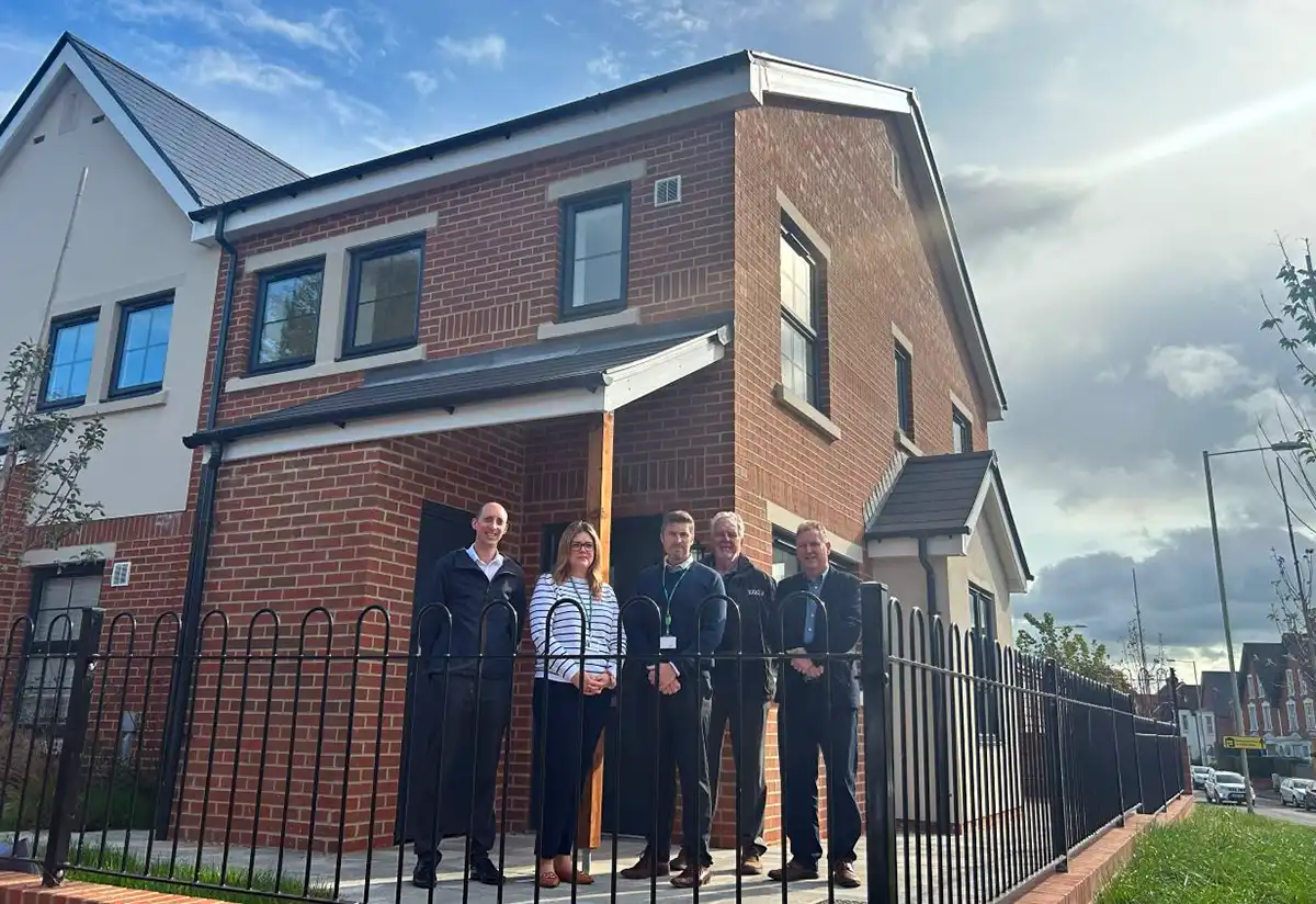 Five social rent and shared-ownership houses in Salisbury finished and ...