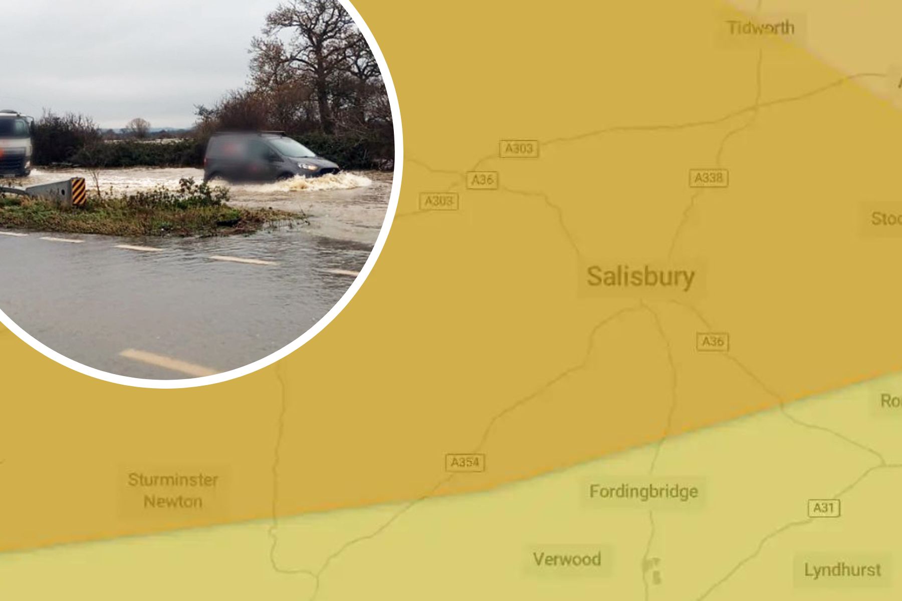 Weather warnings for much of Dorset, Somerset and Wiltshire as Storm ...