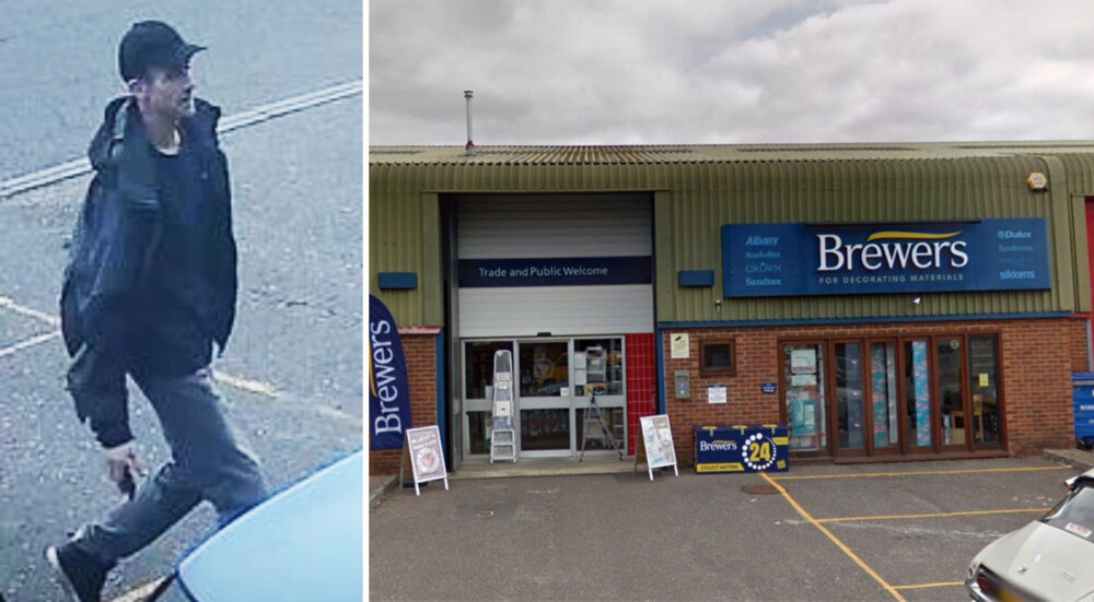 Police issue CCTV image after paint theft in Salisbury | Salisbury And ...