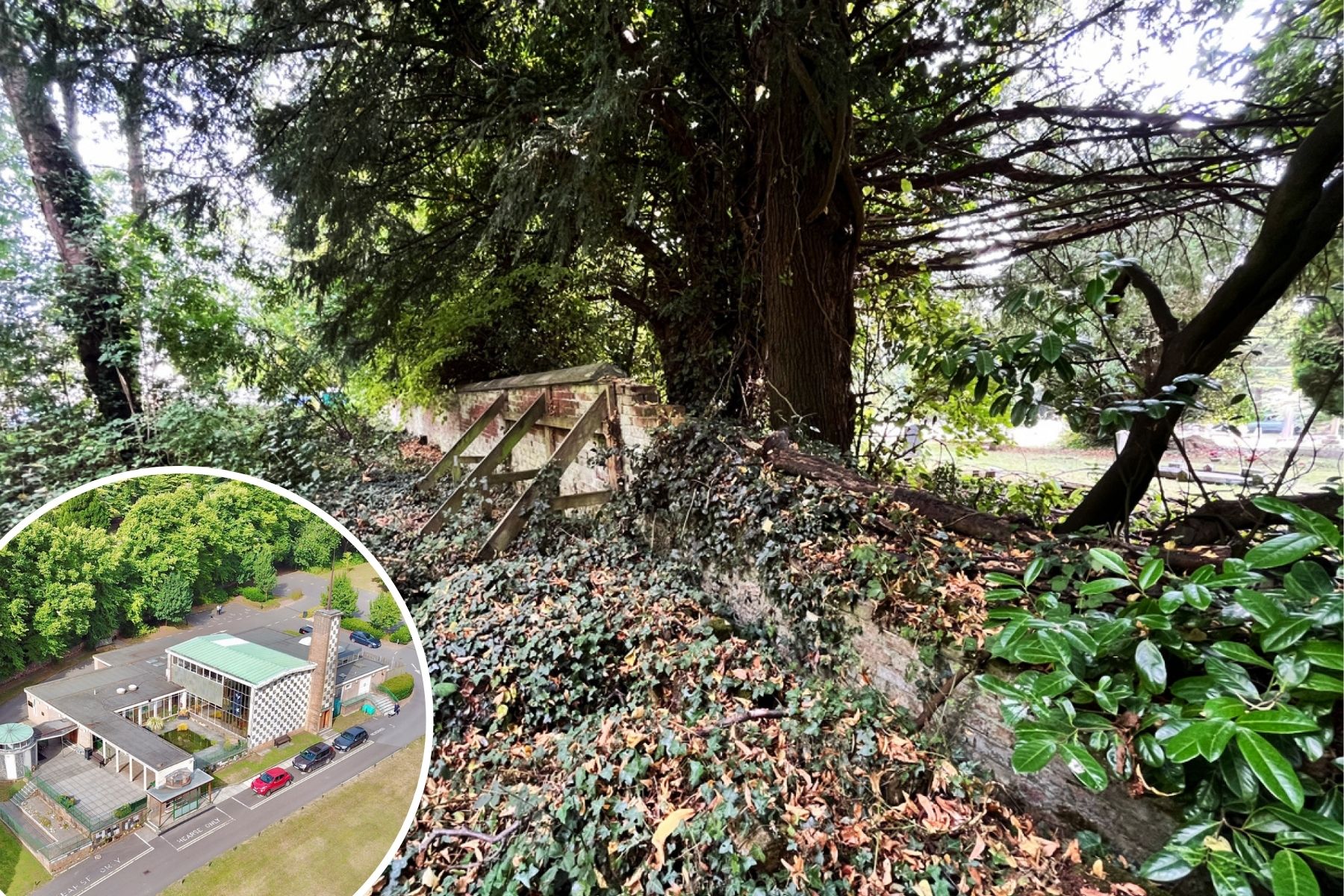 Plans to revamp landmark crematorium garden walls in Salisbury ...