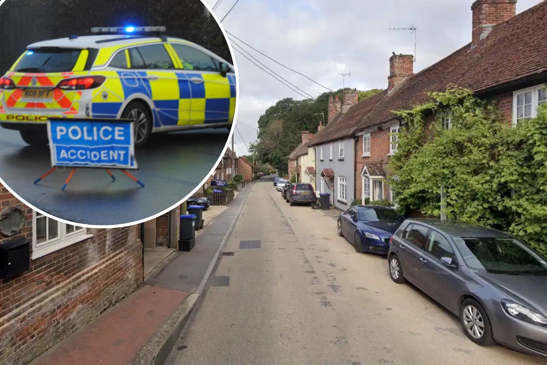 Woman hit by VW van believed to have mounted pavement in Whiteparish ...