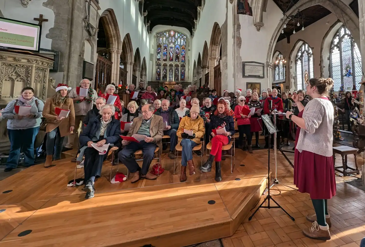 Salisbury singing groups unite to perform new Christmas carol ...