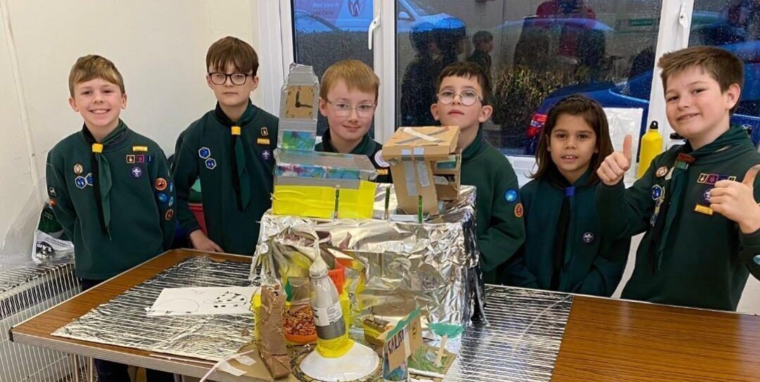 Salisbury District Cubs build cityscapes in scrap heap challenge ...