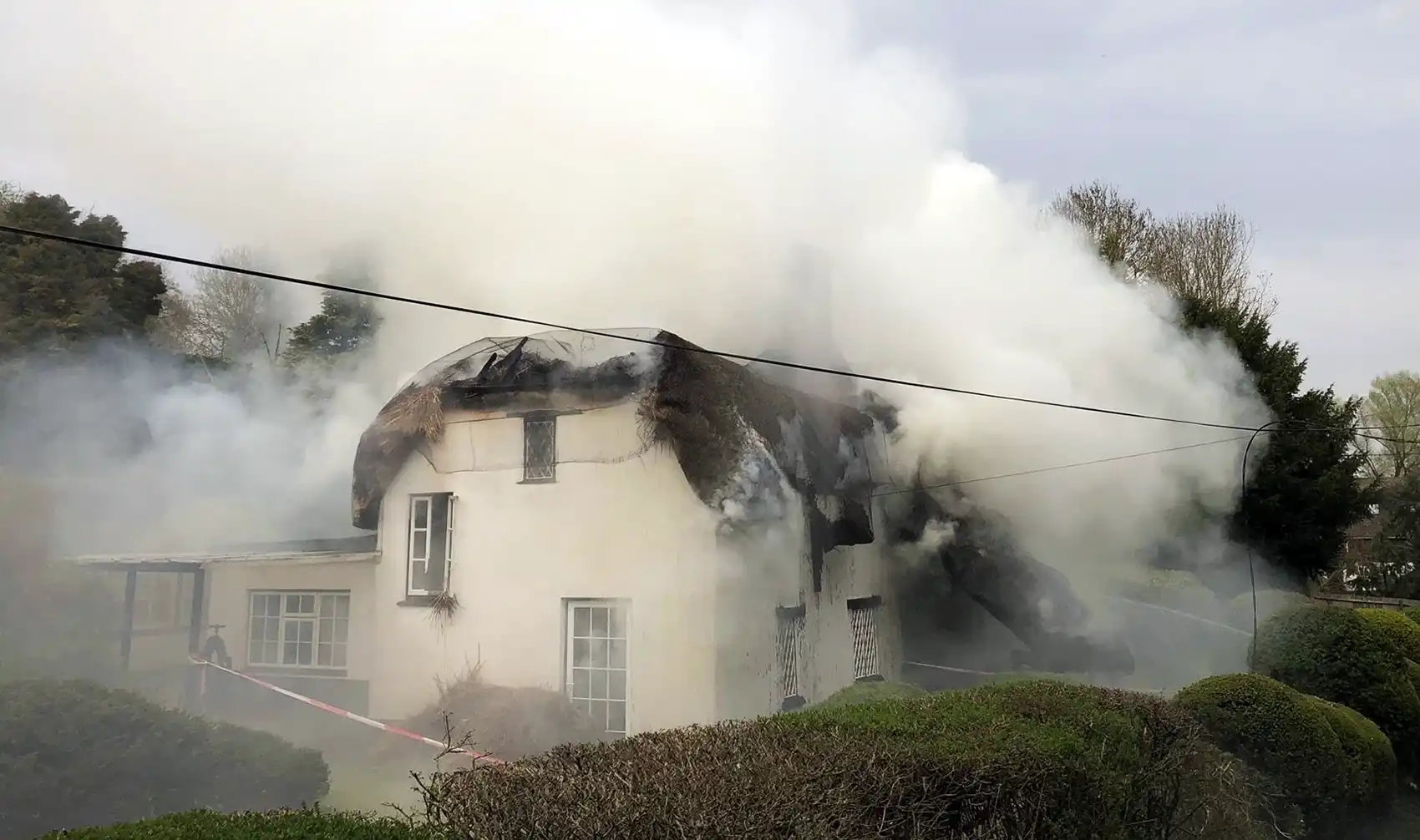 Roof of Durrington house destroyed by fire | Salisbury And Avon | In ...