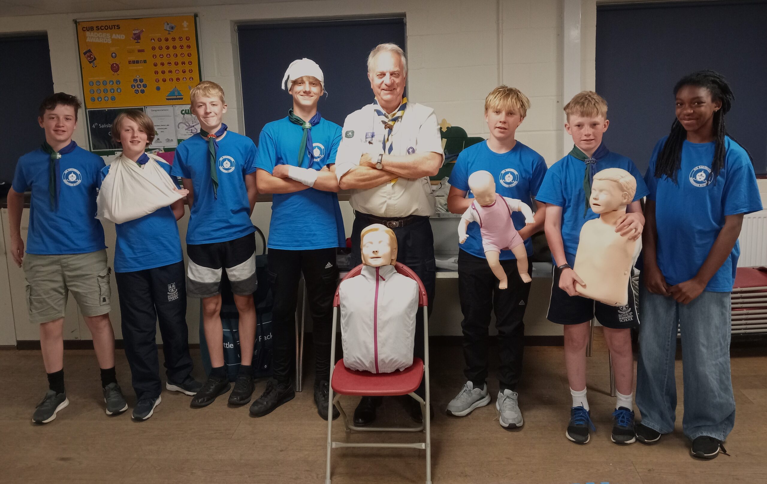 Salisbury Scouts learn vital first aid skills | Salisbury And Avon | In ...