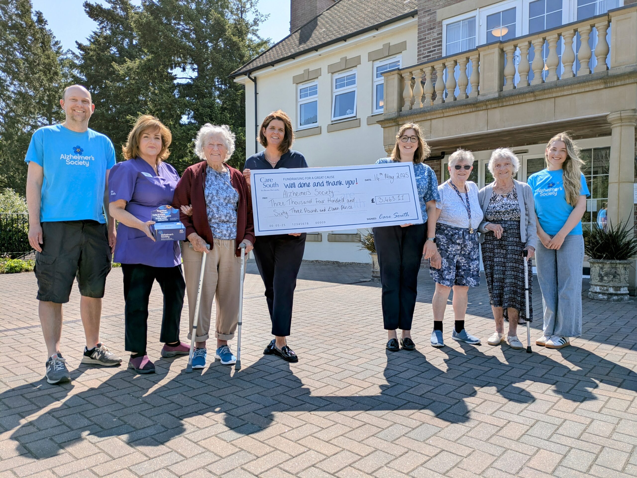 Ringwood care home raises thousands of pounds for Alzheimer's Society | Salisbury And Avon | In ...