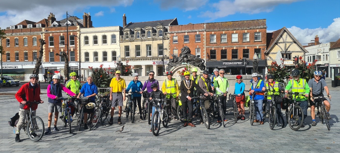 Mayor to promote active travel with bike ride through Salisbury River ...