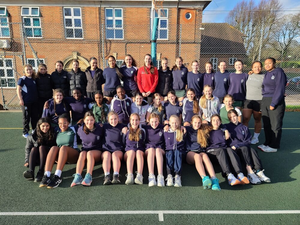 Netball ace Molly Hole delivers elite masterclass at South Wilts ...