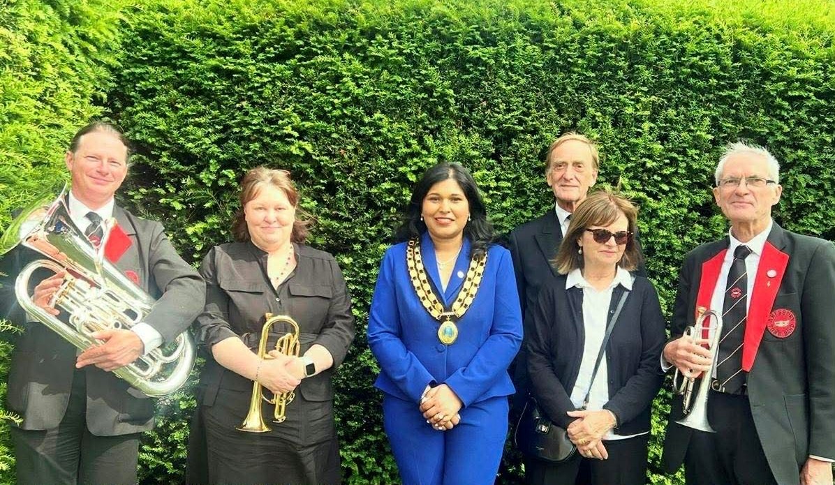 Town band welcomes its first patron after 150 years | Salisbury And ...